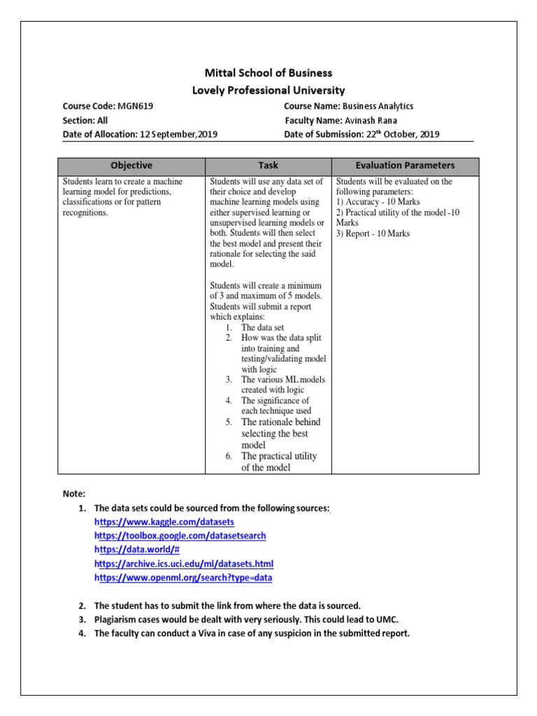 A651768621 21033 12 2019 Ca2 PDF | PDF | Machine Learning | Analysis