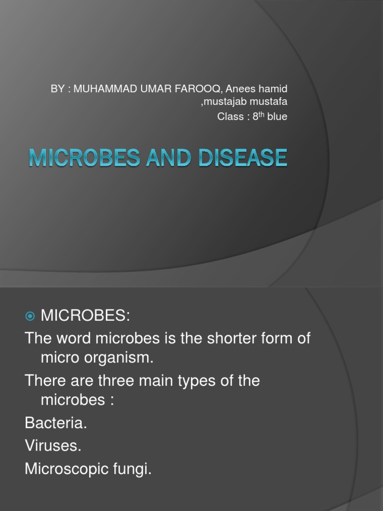 Types and Characteristics of Microbes | PDF