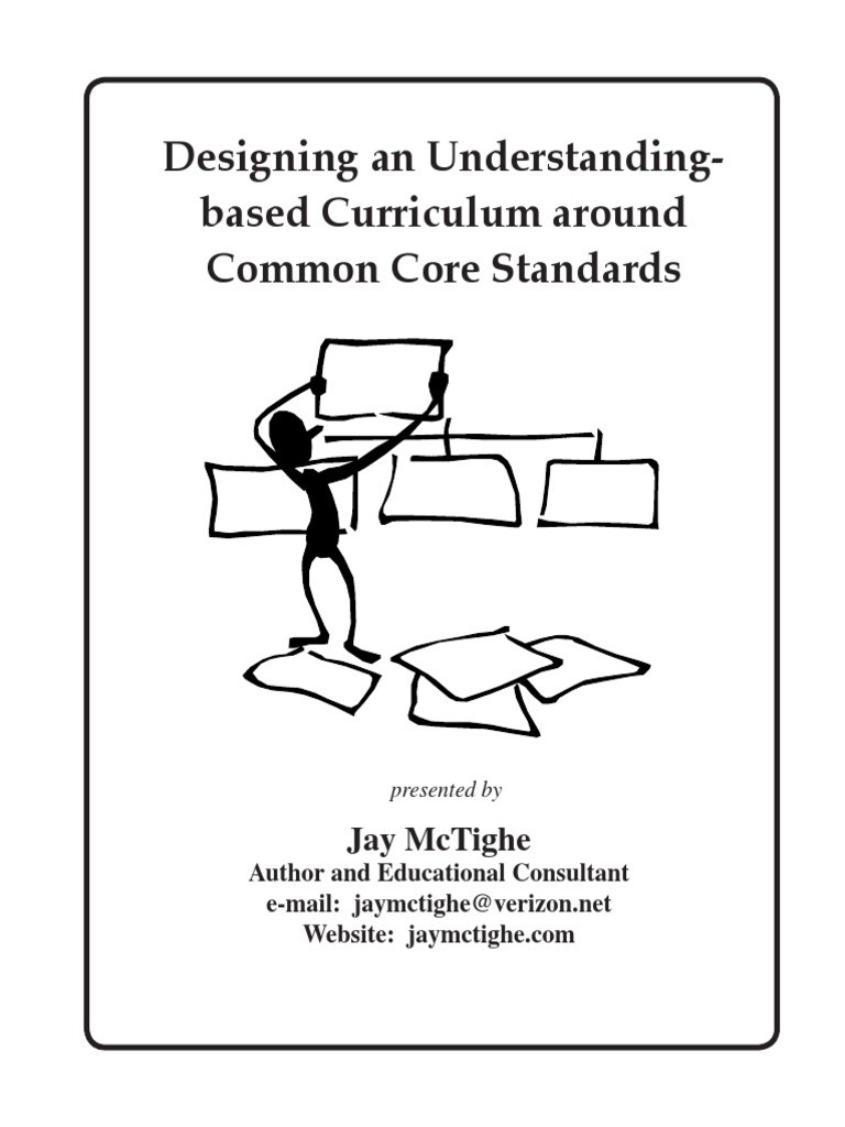 Designing An Understanding-Based Curriculum Around Common Core ...