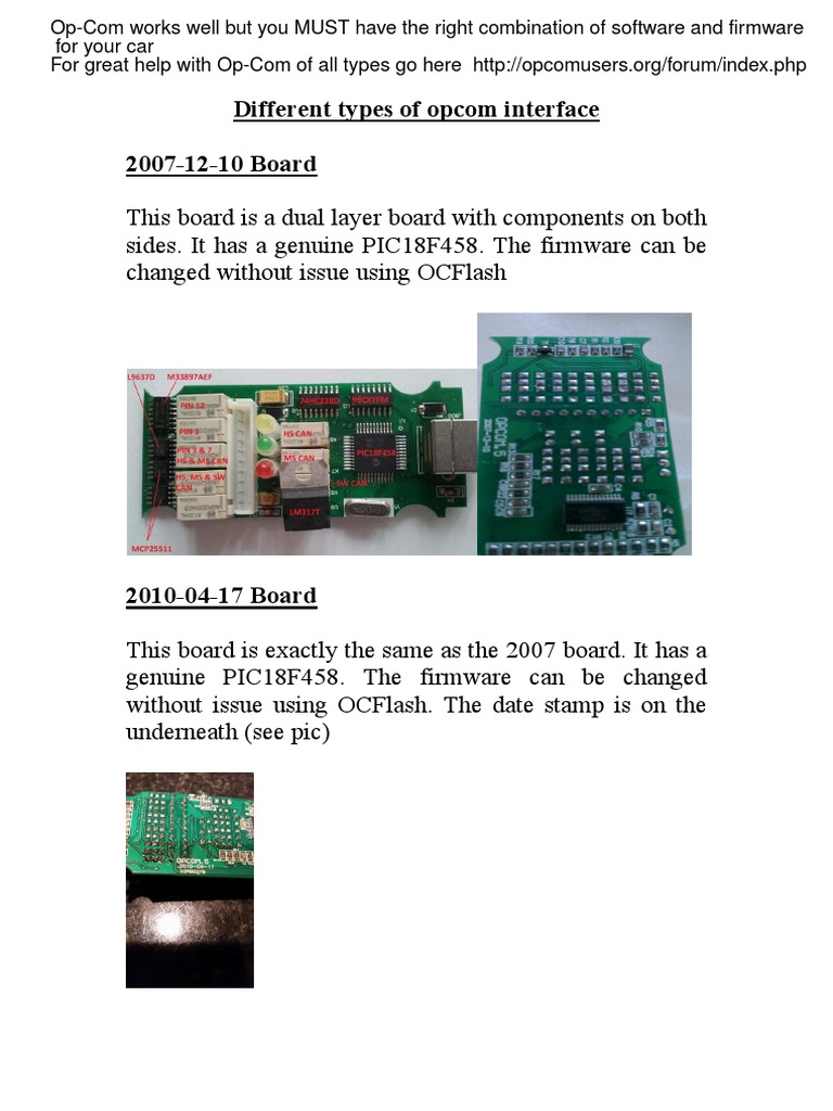 Op Com Interface 1 | PDF | Computer Hardware | Computer Architecture