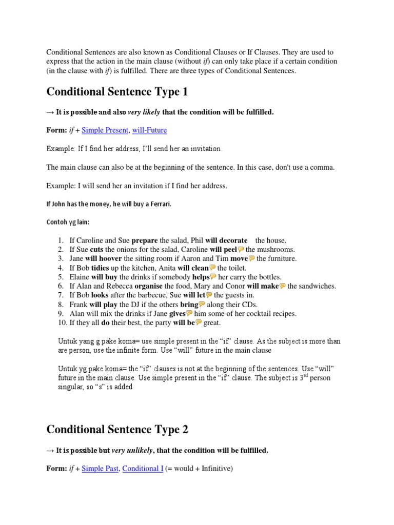 Conditional Sentences LM Bing | PDF | Grammar | Language Mechanics