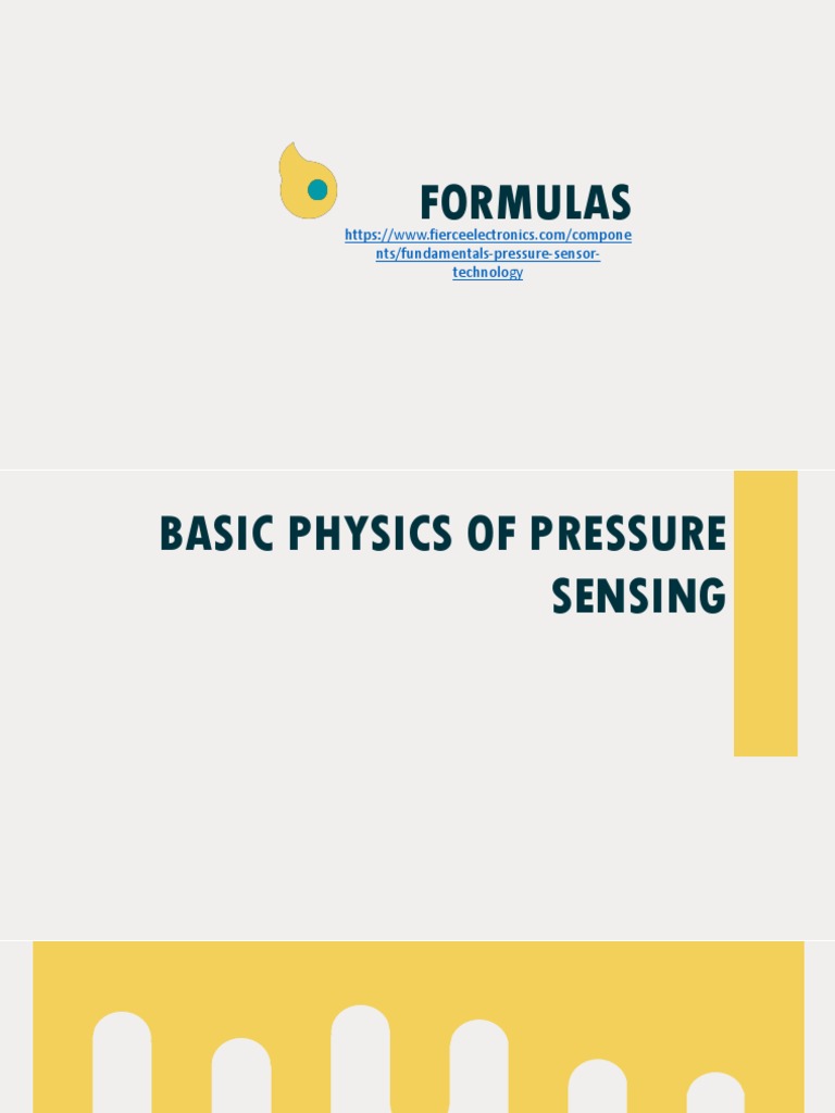 Formulas Sensors | PDF