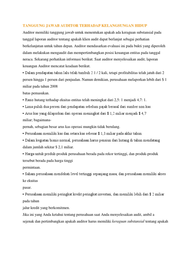 Audit Bab 2 | PDF | Hukum