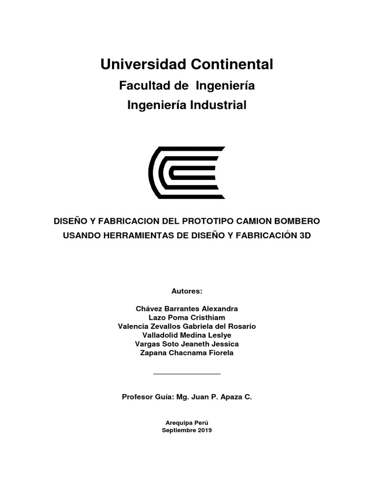Universidad Continental: Facultad de Ingeniería Ingeniería Industrial | Descargar gratis PDF ...