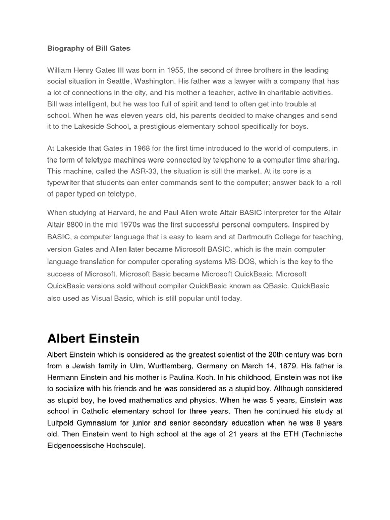 The Early Life and Educational Journey of a Computing Pioneer: The ...