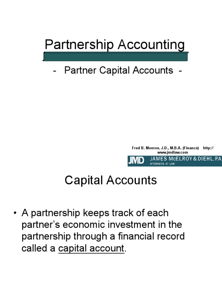 Partnership Accounting: - Partner Capital Accounts | PDF | Capital ...