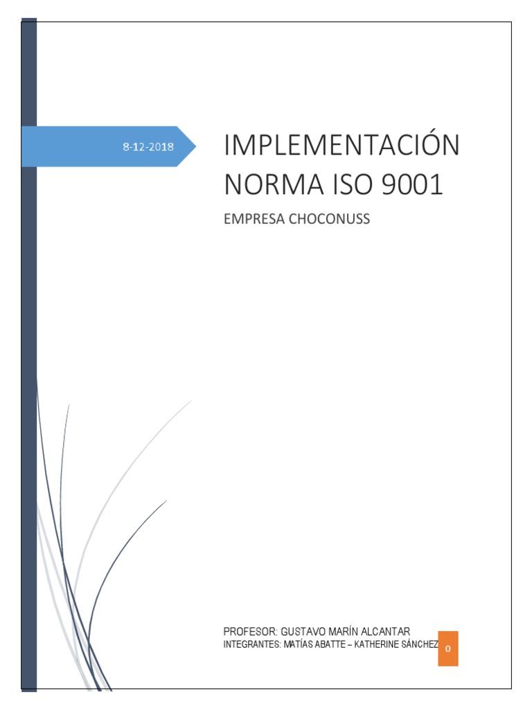 Implementación SGC | PDF | Chocolate | Calidad (comercial)