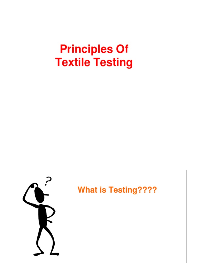 Textile Testing | PDF | Yarn | Textiles