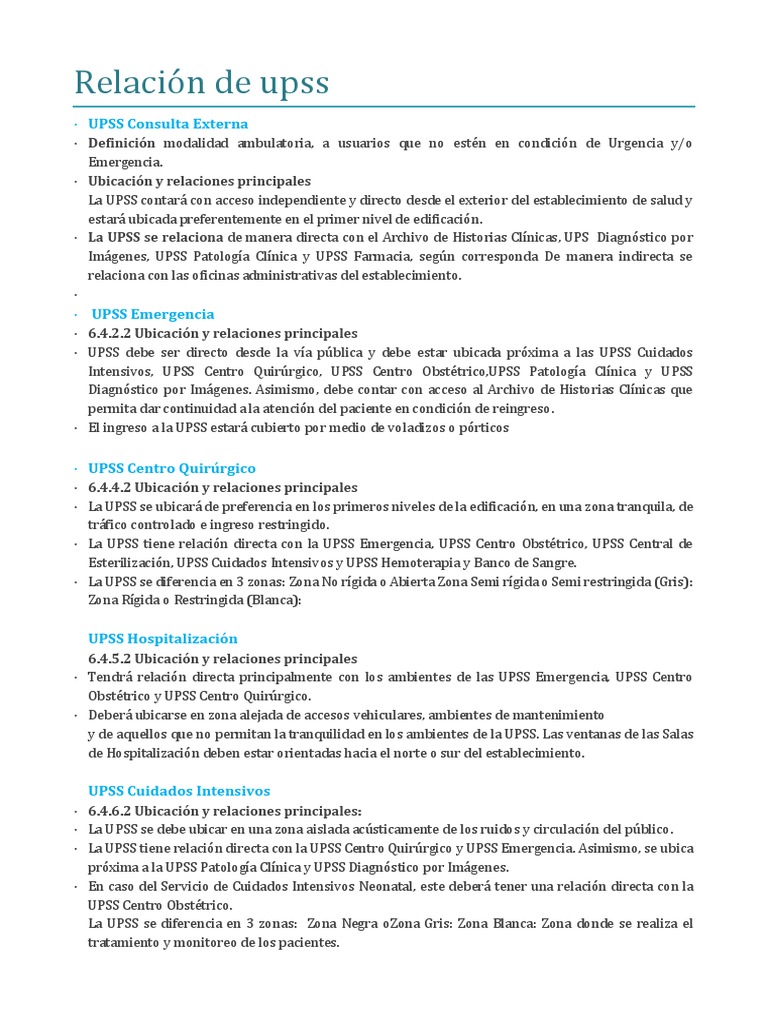 Relacion de Upss | PDF | Medicina de Cuidados Intensivos | Imagenes medicas