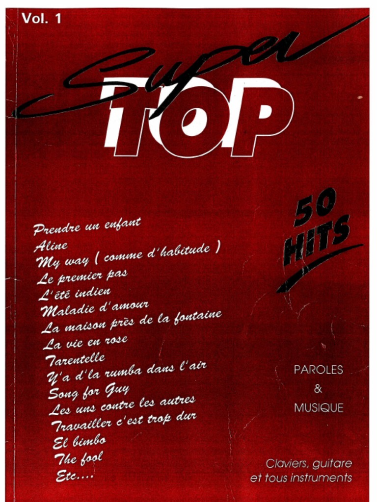 Super Top Ten Volume N°1 PDF | PDF