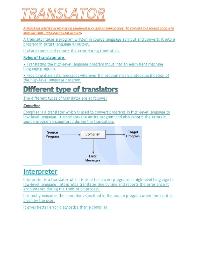 Interpreter: Roles of Translator Are | PDF