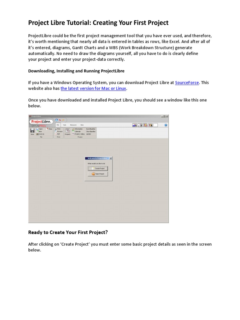 Project Libre Tutorial | PDF | Overtime | Working Time
