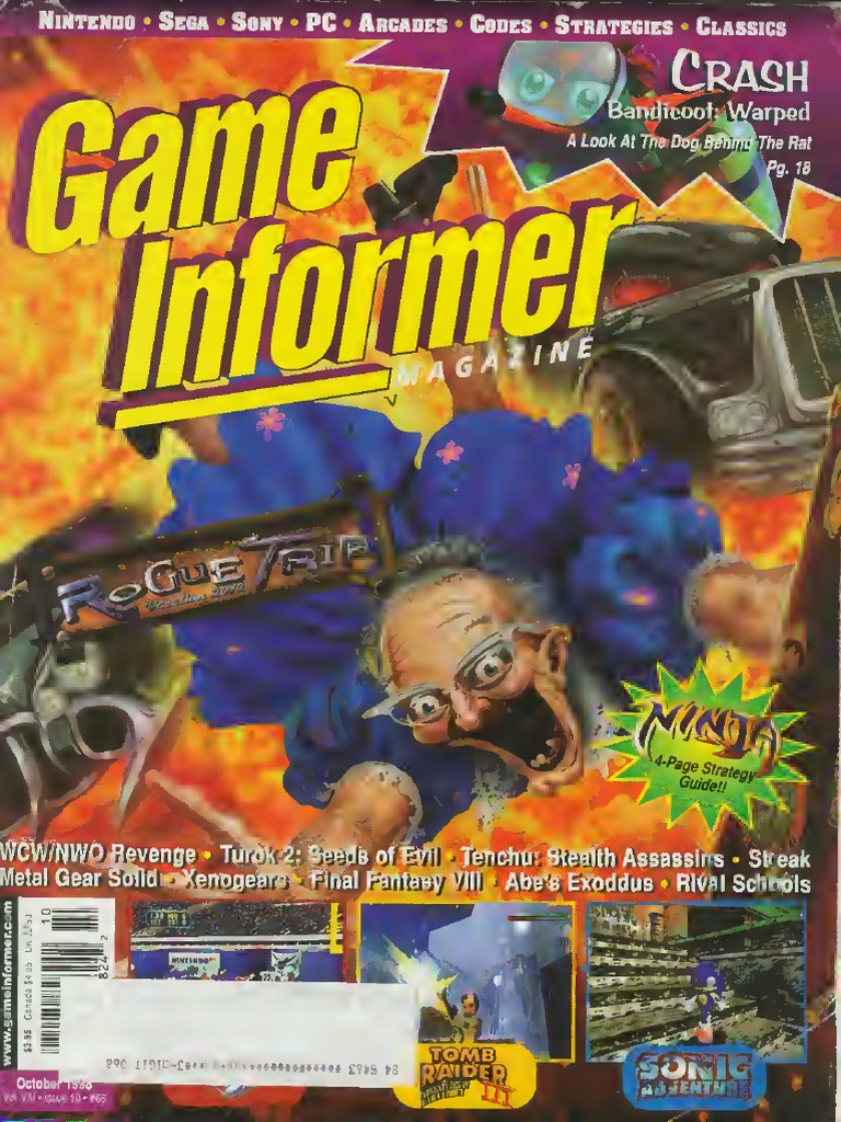 Game Informer Issue October 1998 | PDF | Video Games | Entertainment
