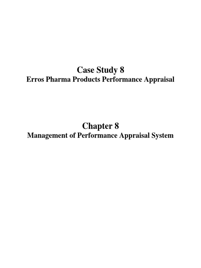 Management of Performance Appraisal System Case Study | PDF ...