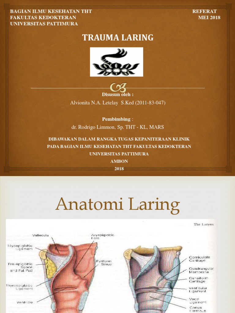 Trauma Laring: Penyebab dan Penanganan | PDF
