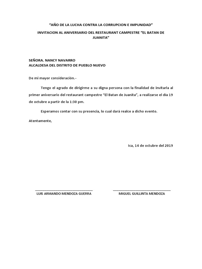 Oficio Simple 2 | PDF