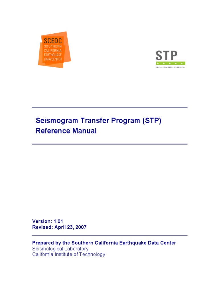 STP Manual v1.01 | PDF | Command Line Interface | World Wide Web
