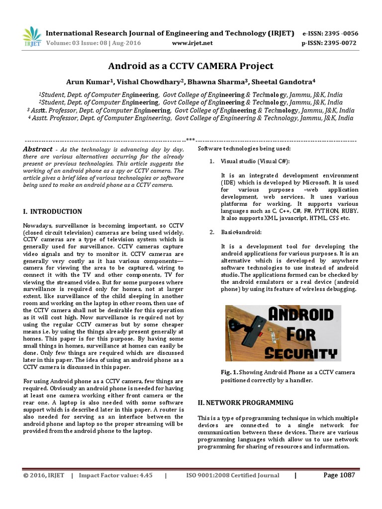 Irjet V3i8199 Pdf Pdf Network Socket Port Computer Networking