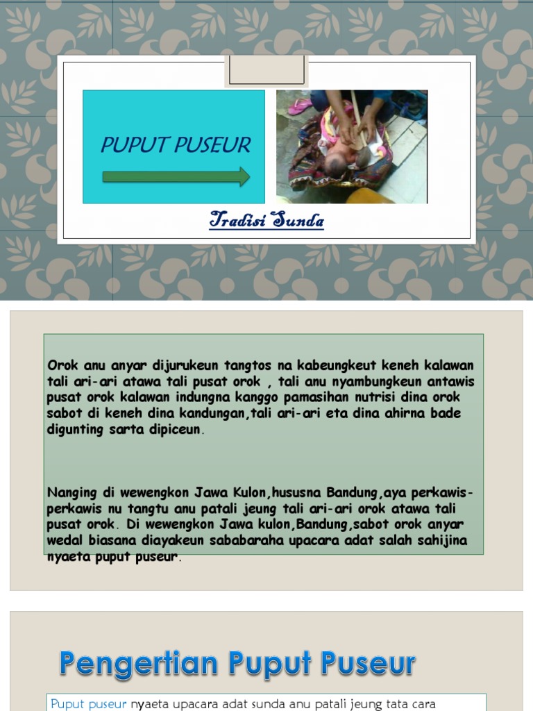 Puput Puseur | PDF