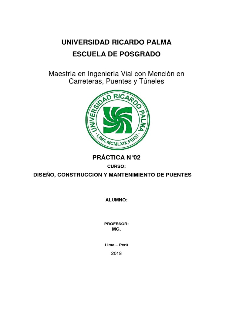 Practica 2 Puentes Pdf Carpintería Academia