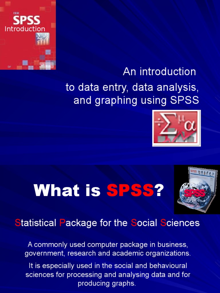 An Introduction to Analyzing Survey Data Using SPSS | PDF | Spss ...