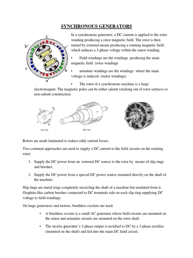 Synchronous Motors | Download Free PDF | Electric Motor | Electrodynamics
