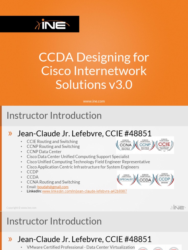 CCDA Designing For Cisco Internetwork Solutions v3.0 | PDF | Cisco ...