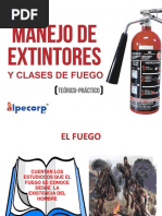 Triptico - Uso Del Extintor | PDF | Combustibles | Oxígeno