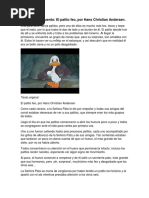 El Patito Feo Lectura. | PDF | El patito feo