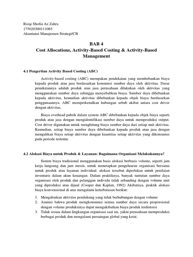 Zahirul Hoque Bab 4 | PDF