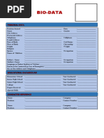 Biodata-Form-student | PDF