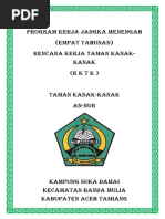 RKT PAUD Jateng 2024 2025 | PDF