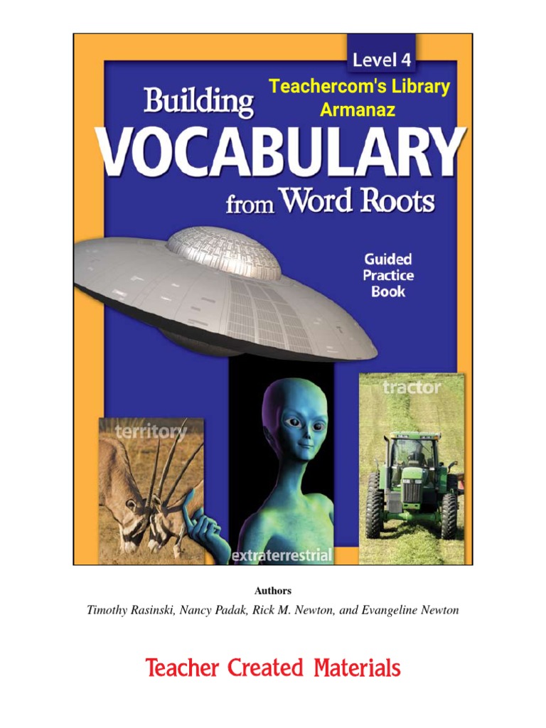 Building Vocabulary From Word Roots Level 4 | Download Free PDF | Word ...