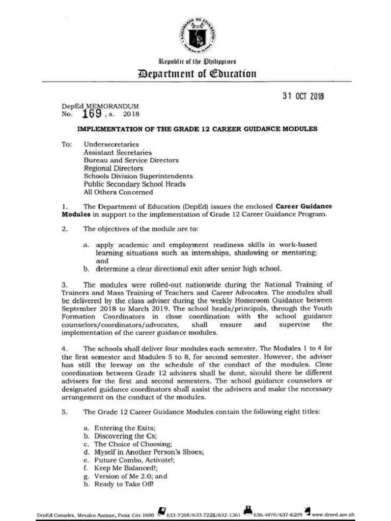 CGP Grade 12 Module (135 Pages) PDF | Download Free PDF | Curriculum ...