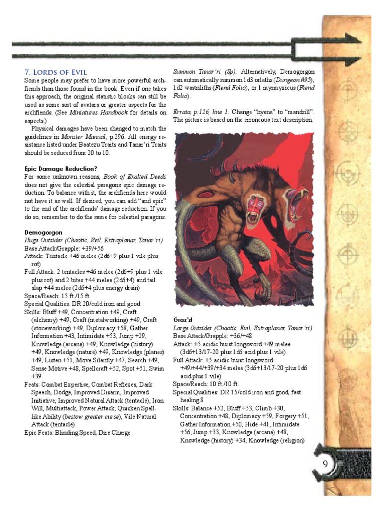 Double Baboon | PDF | Fantasy Creatures | Dungeons & Dragons Creatures