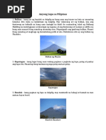 Mga Bundok at Bulkan Sa Pinas | PDF