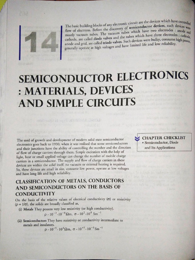 Semiconductor Electronics ARIHANT | PDF