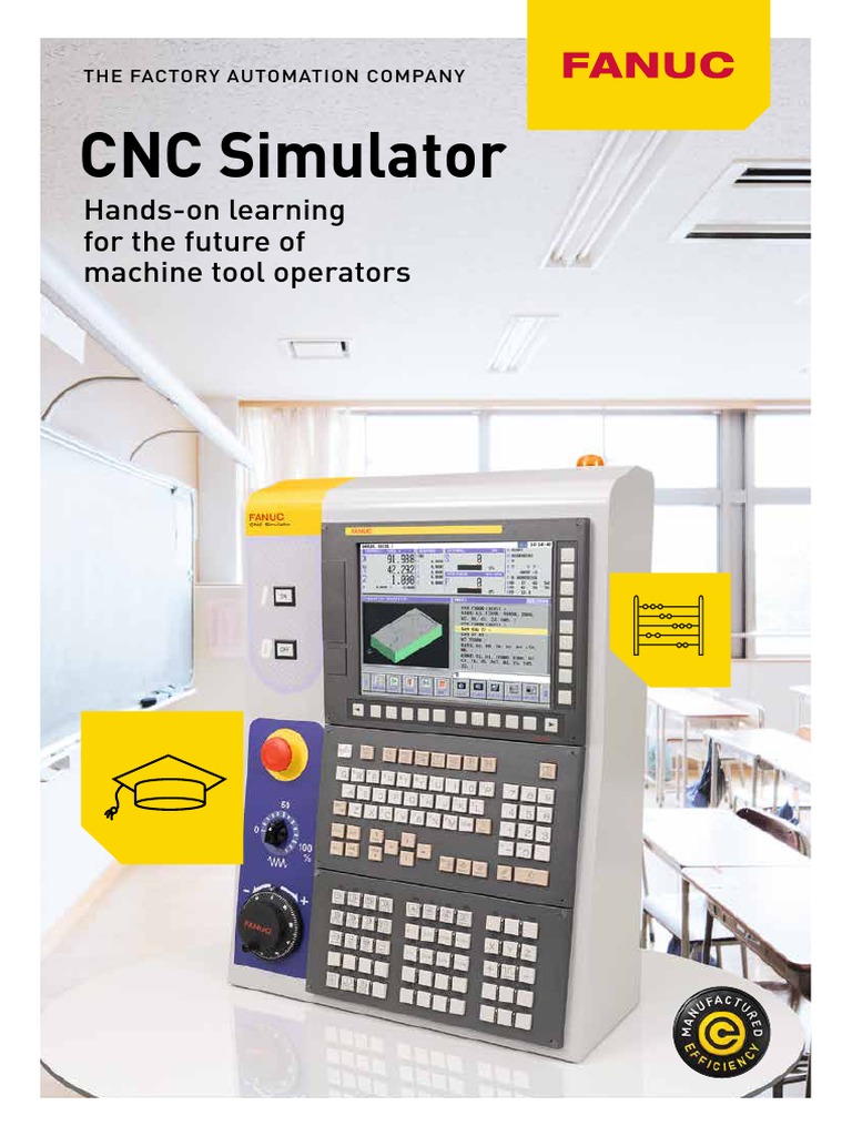 CNC Simulator Flyer en | PDF | Numerical Control | Automation