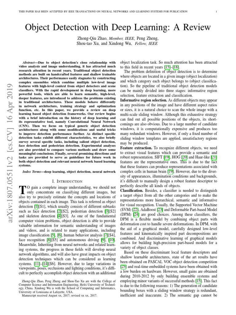 1807 05511 PDF | PDF | Deep Learning | Artificial Neural Network