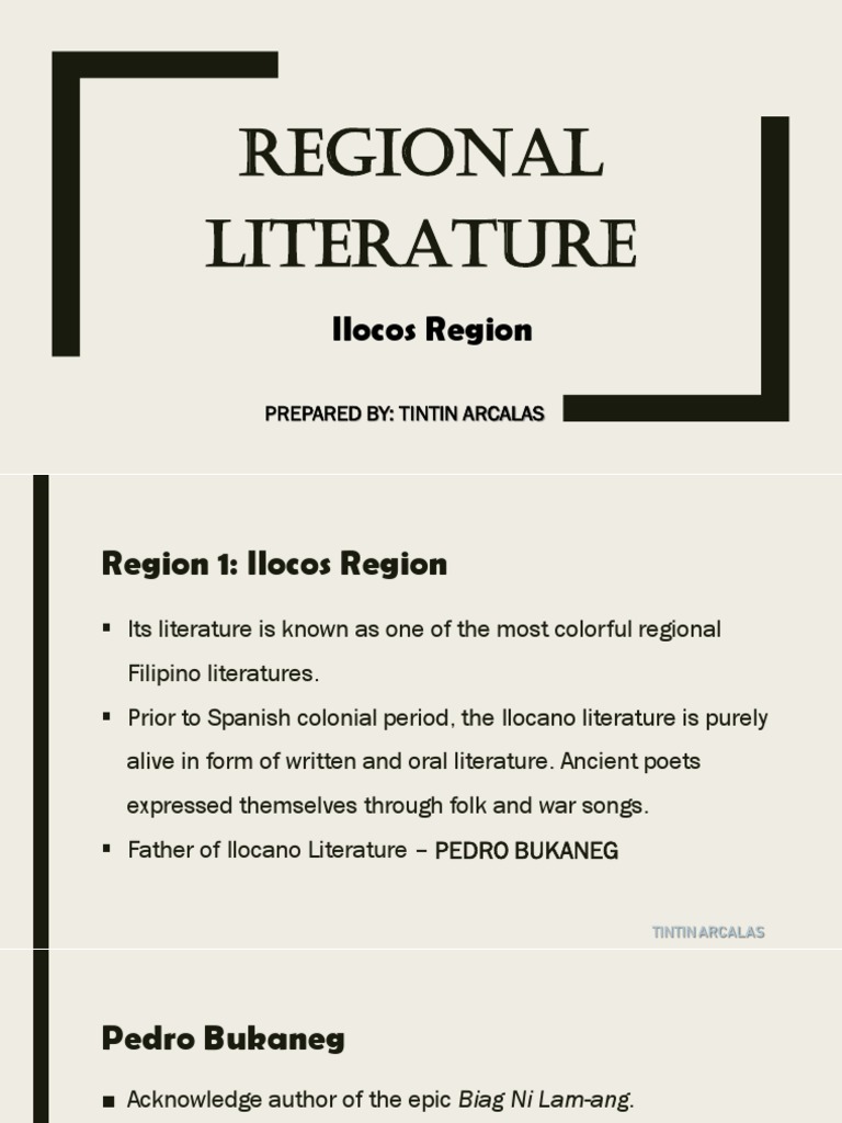 Ilocano Literature | PDF