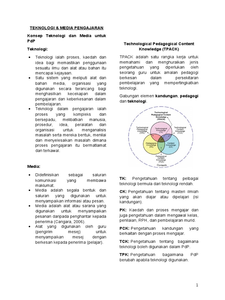 Nota Ringkas Edup3053 PDF | PDF