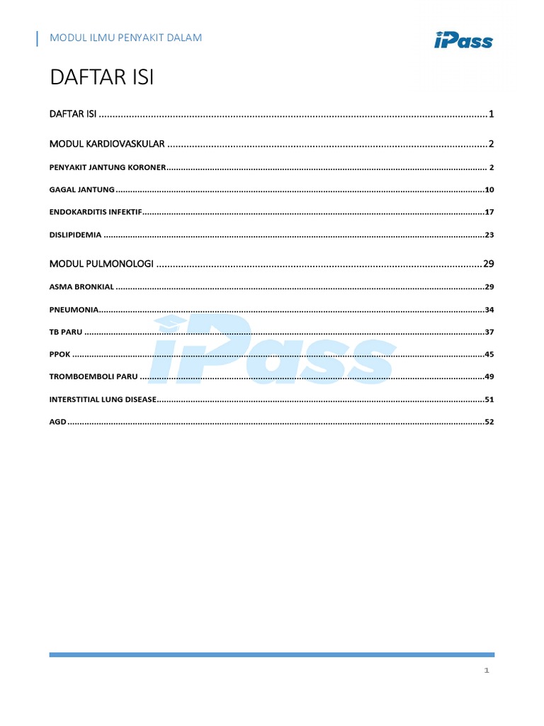 Modul Ipass Ipd Extras Dengan Footer | PDF