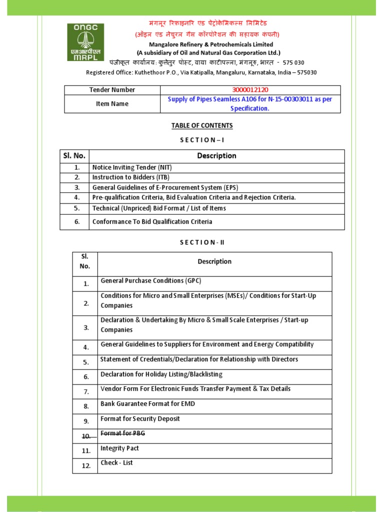 Sl. No. Description: Section-I | PDF | Value Added Tax | Invoice