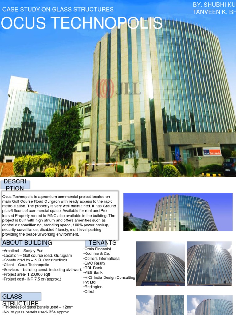 Ocus Technopolis A Building in Gurugram | PDF | Glasses | Materials Science