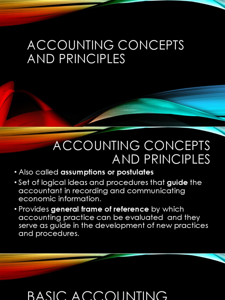 Accounting Concepts and Principles | PDF | Accounting | Business
