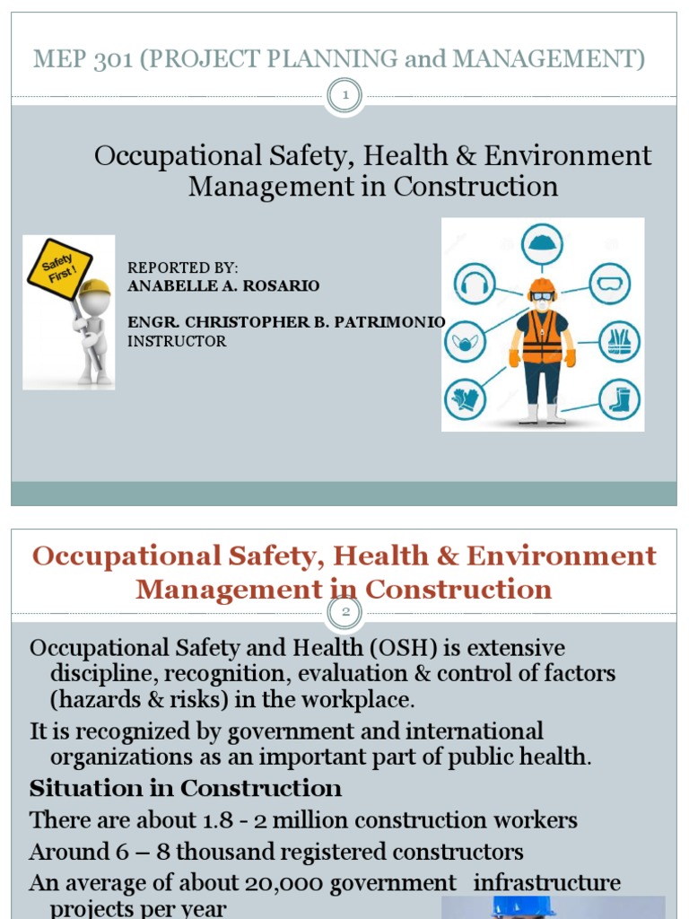 Occupational Safety, Health & Environment Management | PDF | Toxicity ...