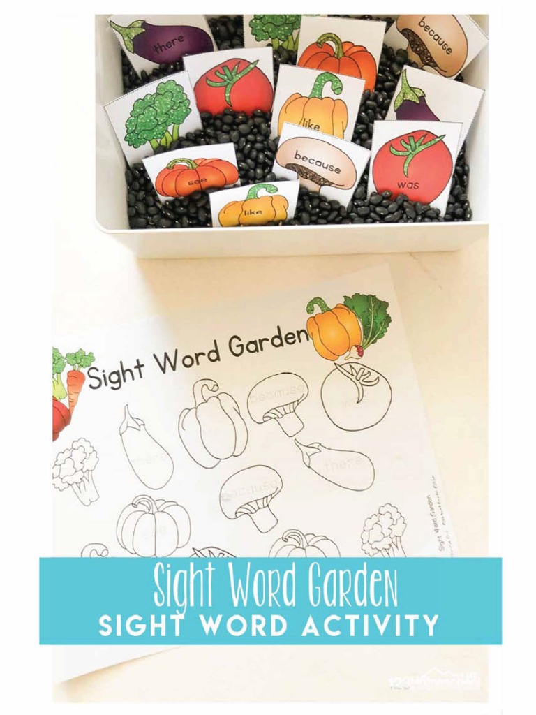 Sight Word Garden PDF | PDF