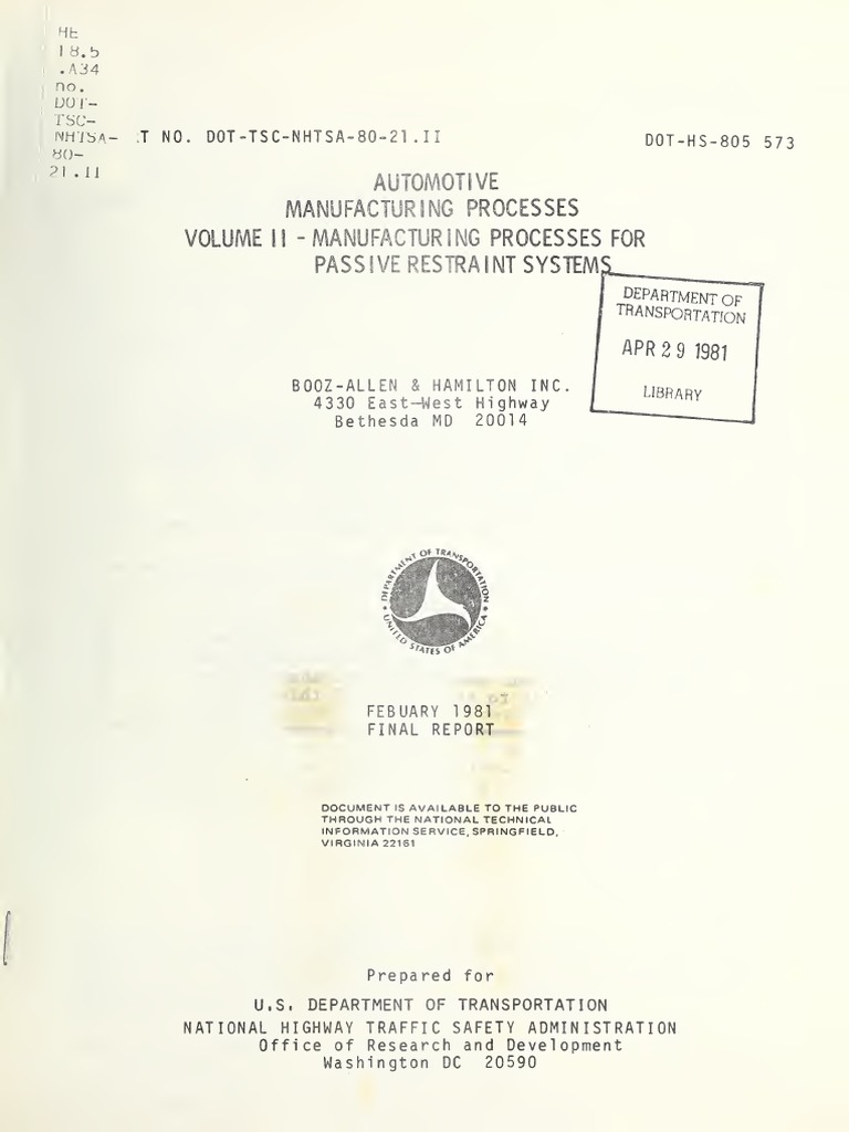 Car Manufacturing Process | PDF | Airbag | Seat Belt