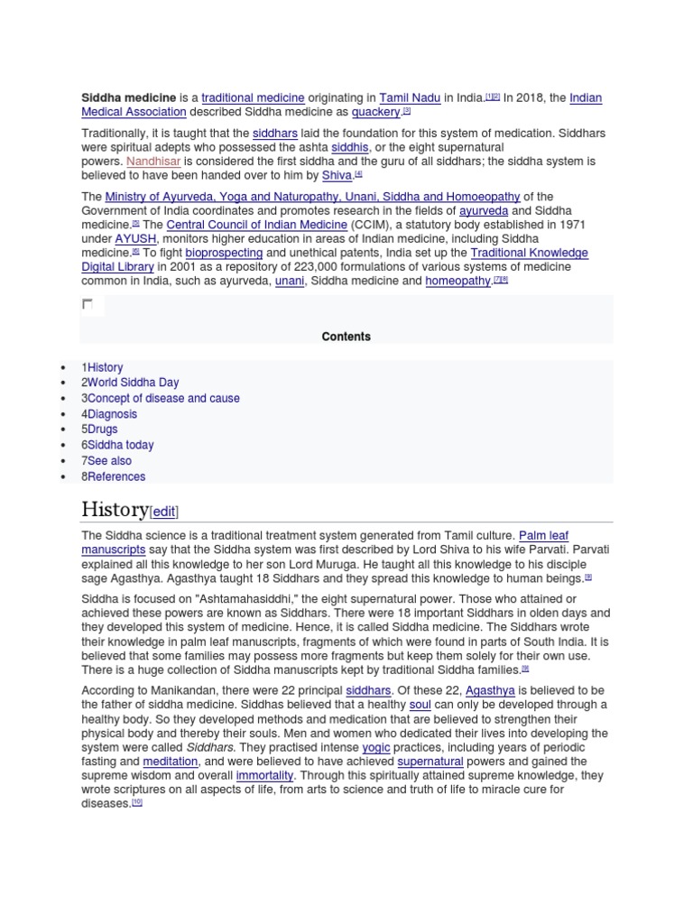 Siddha | PDF | Alternative Medicine | Asian Traditional Medicine