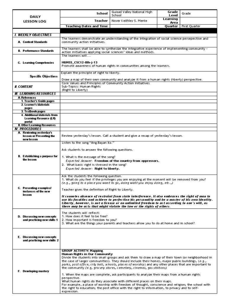 DLL Template | PDF | Liberty | Rights